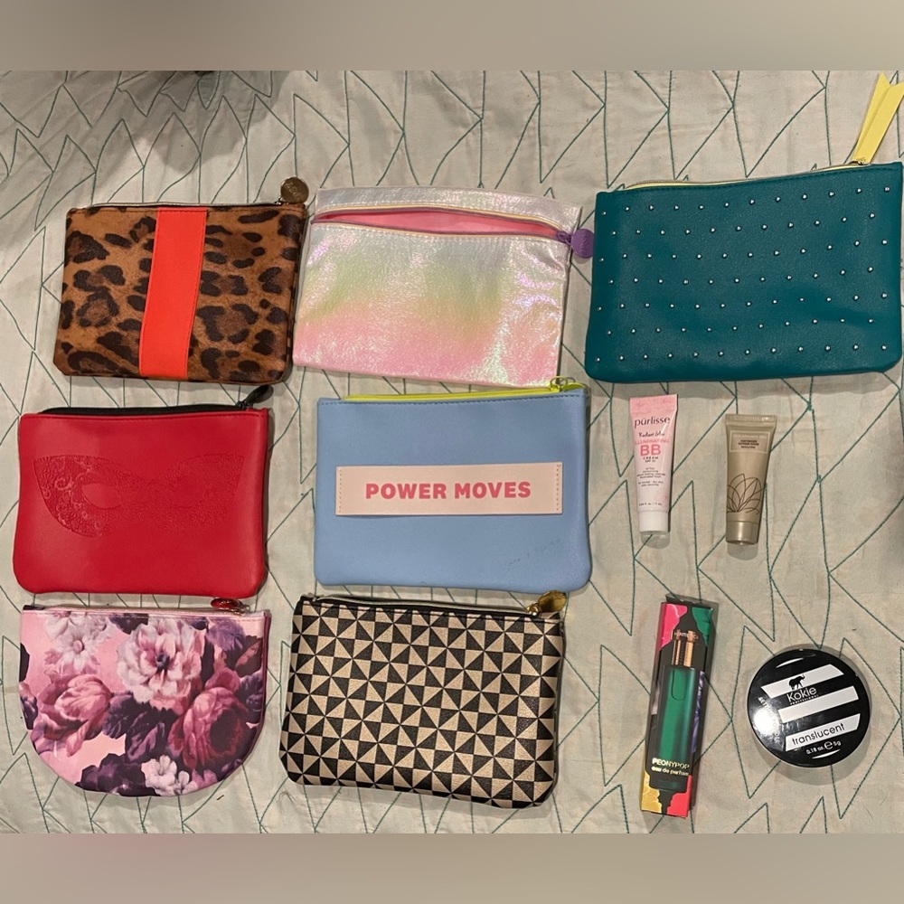 7 Ipsy Unused Makeup Bags. 4 Makeup Products From Ips… - Gem